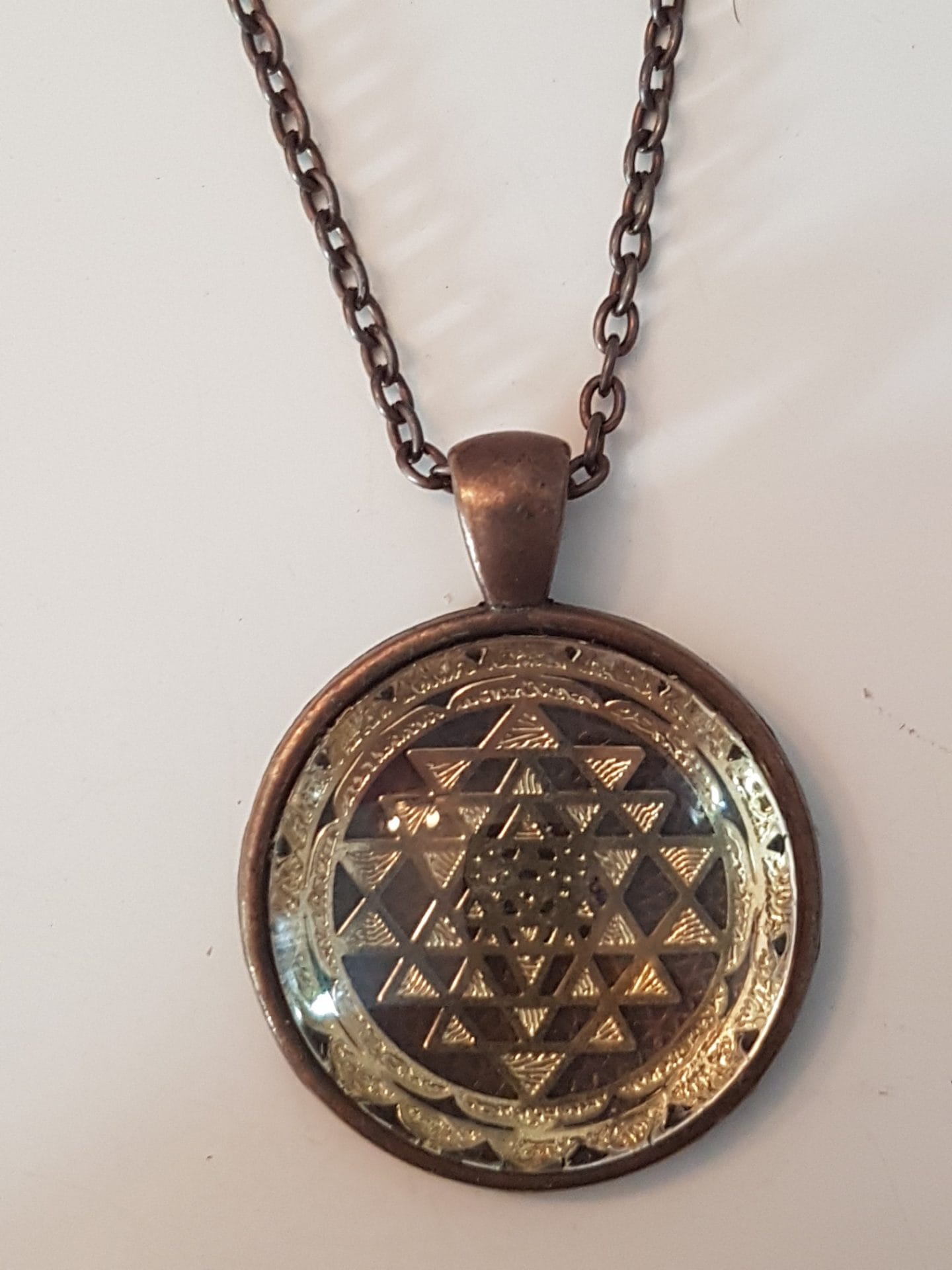 Shree Yantra Sacred Geometry Pendant
